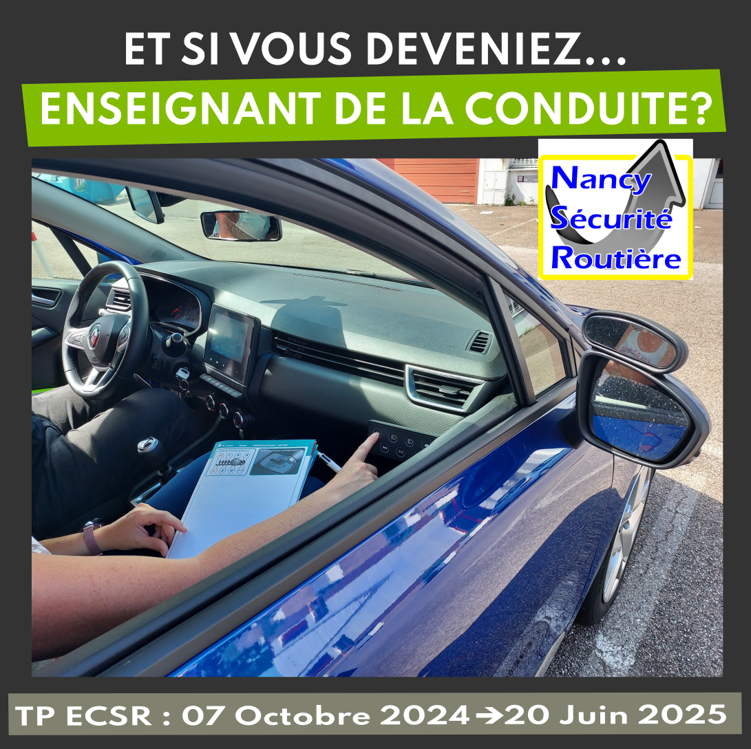 TP ECSR - Enseignant de la conduite et de la sécurité routière _ 2024 ...